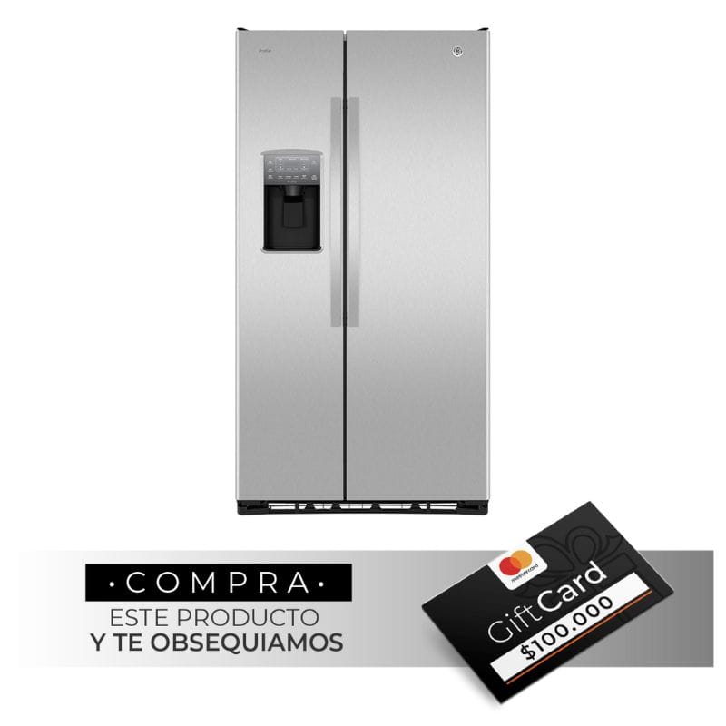 Nevecón Side By Side KitchenAid 832 Lts Acero Inox - USA Electrodomésticos