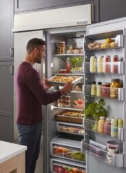 Nevecón Side By Side KitchenAid 832 Lts Acero - USA Electrodomésticos